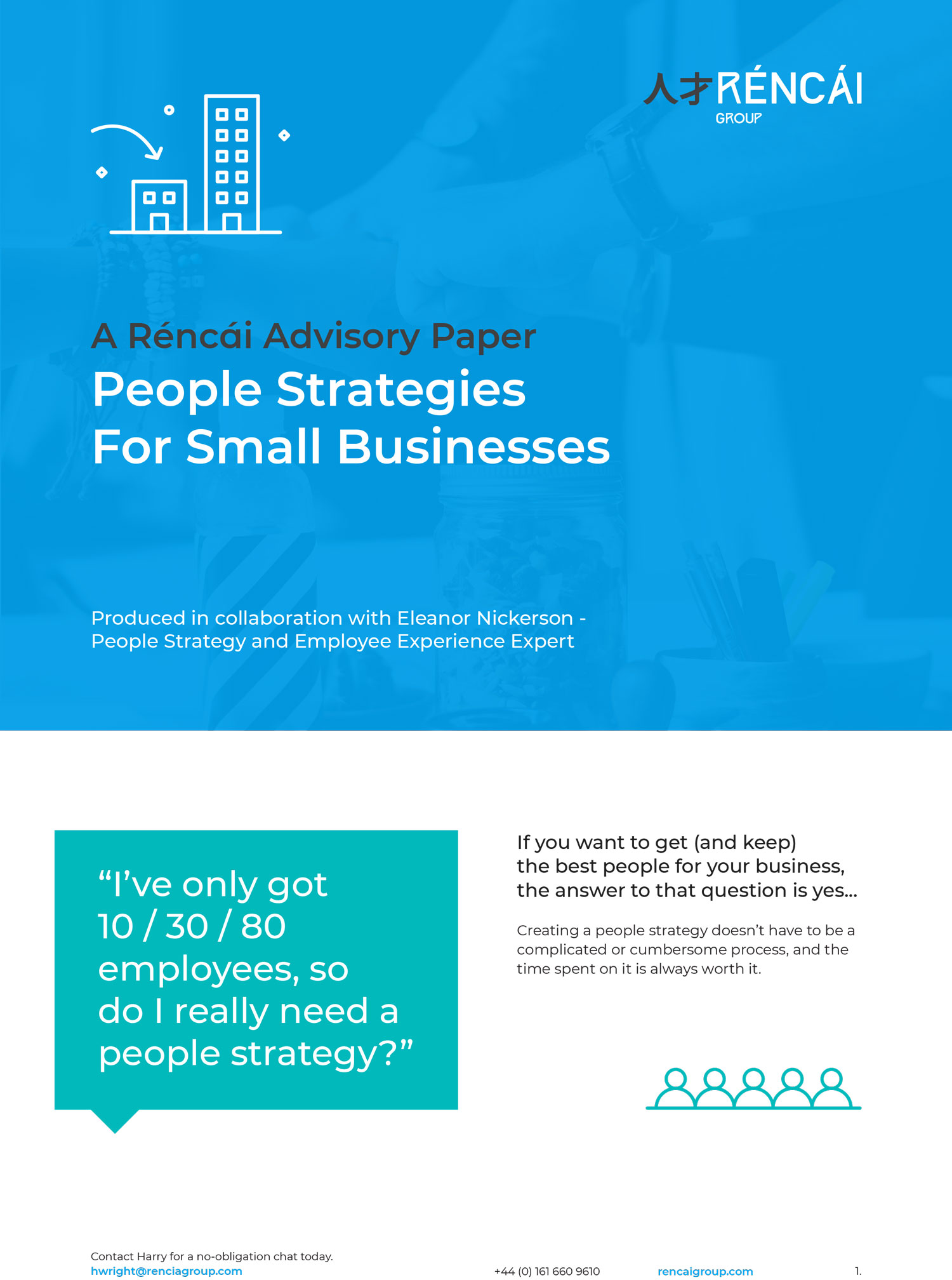 People Strategies For Small Businesses - Rencai Group